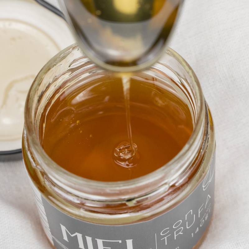 Preparado de miel con Trufa Tuber Melanosporum